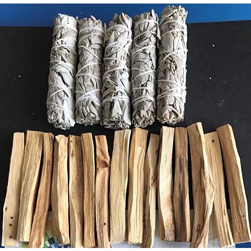 *READY STOCK*ecuador florida 15 Palo Santo Wood & 5 White Sage Smudge ...