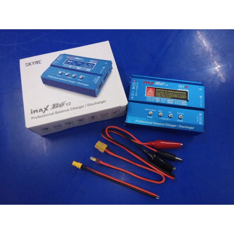 100% Original Genuine SkyRC iMAX B6 V2 RC Lipo Nimh Battery Charger | Shopee Malaysia
