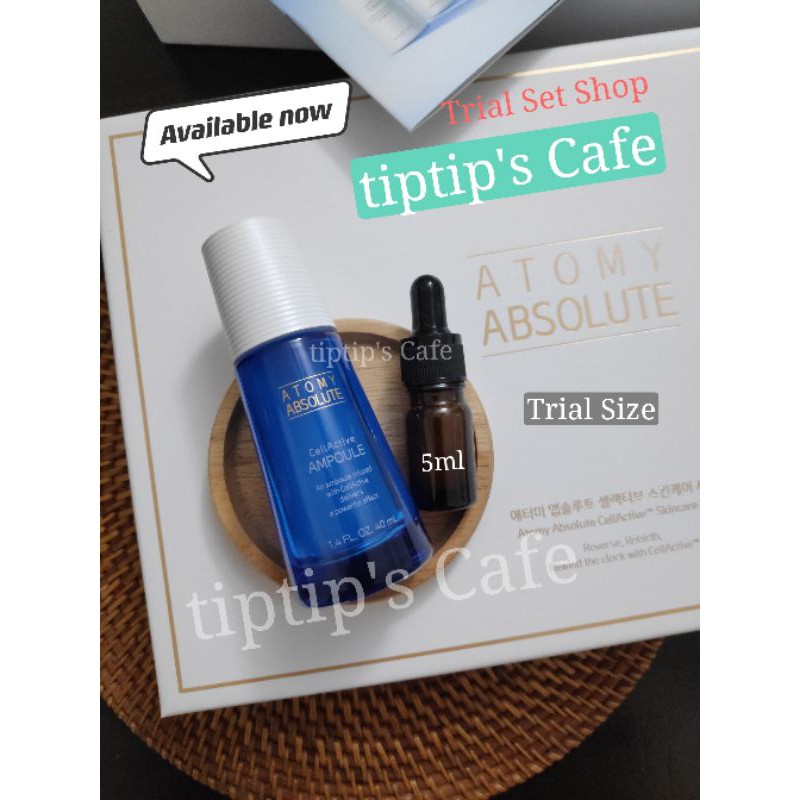 [TRIAL SIZE] 5ml/10ml ATOMY ABSOLUTE CELLACTIVE AMPOULE 艾多美 凝萃焕肤 安瓶 ...