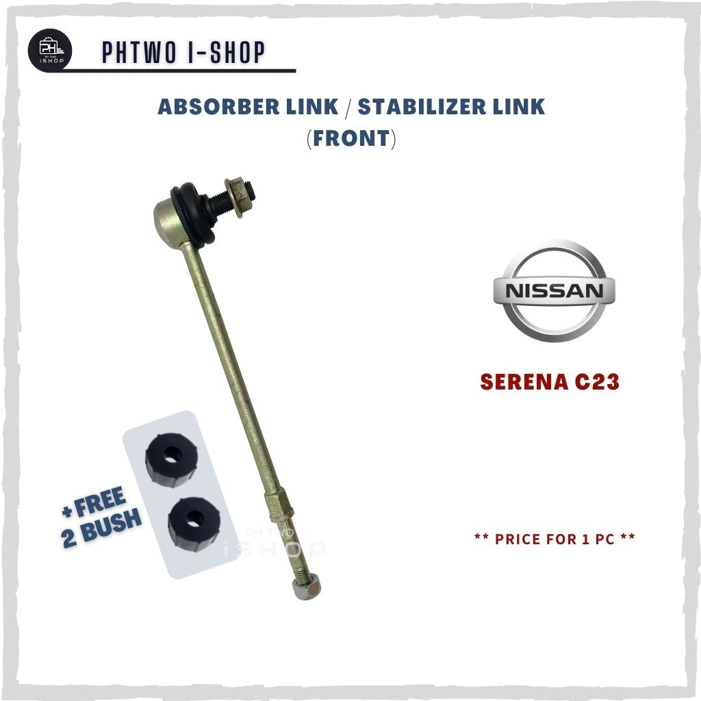 ABSORBER LINK / STABILIZER LINK (FRONT) - NISSAN SERENA C23 (1 PC ...