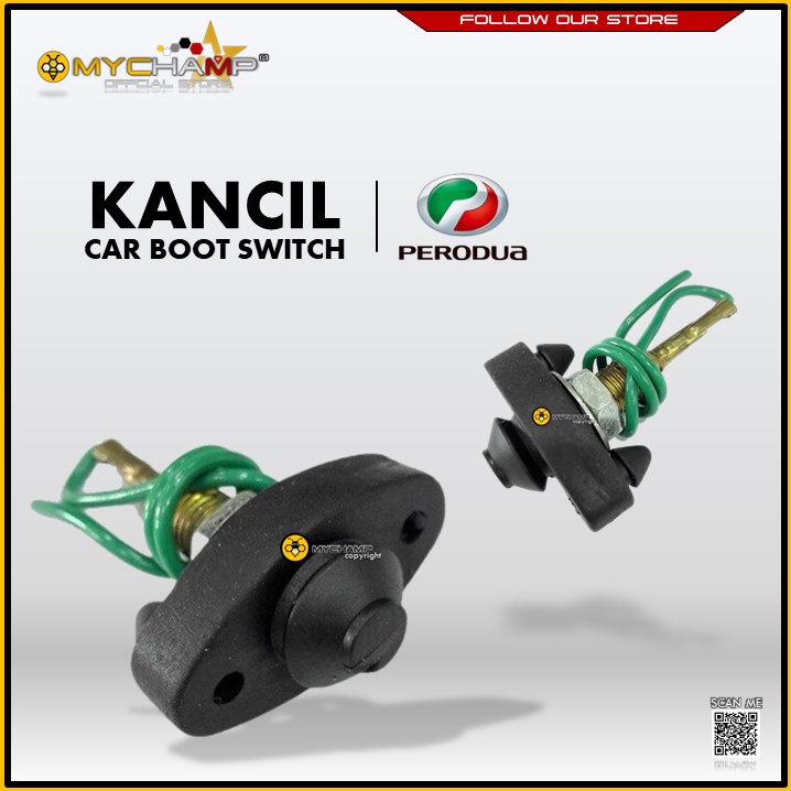 KANCIL BOOT SWITCH (RUBBER) 1PC Perodua Kancil Door Boot Switch Rubber ...