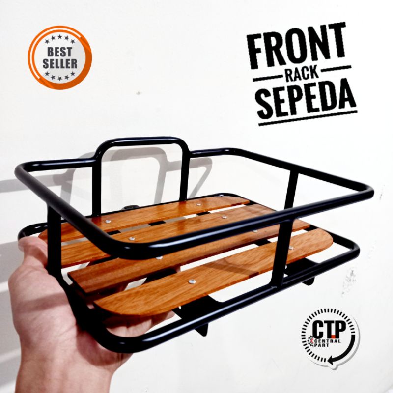 Frontrack Basket Basket Front Rack Fixie Bike Vintage Vintage Racing ...