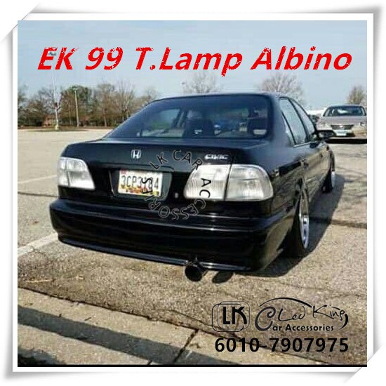 Honda Civic EK99 EK 99 S21 SO4 Tail Lamp Albino Full White | Shopee ...