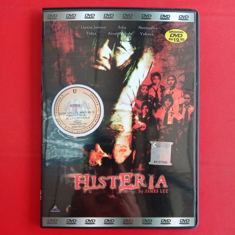 Original DVD Movie HISTERIA | Shopee Malaysia