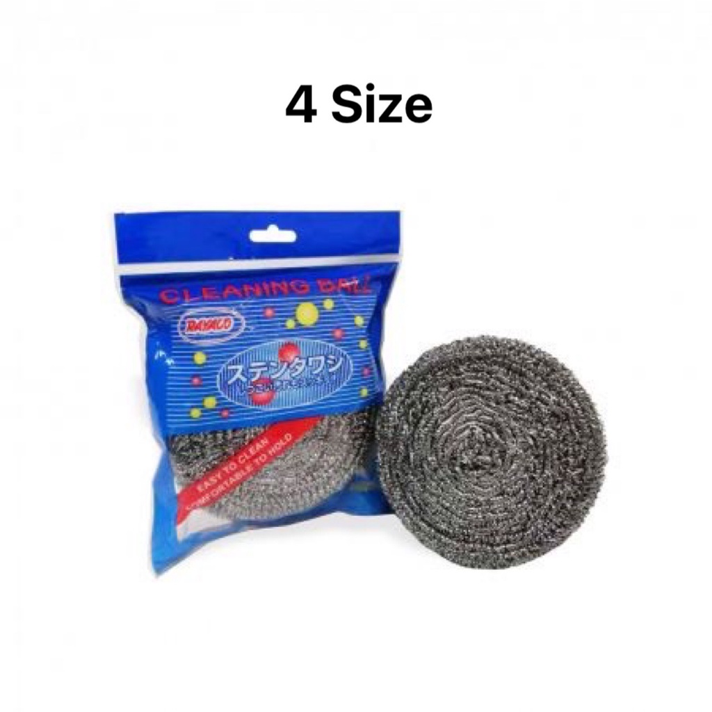 Rayaco Stainless Steel Ball Sponge Scouring Scourer ( S20 20g / S30 30g ...