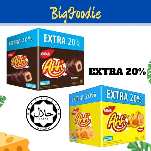 [BFD] Nabati Richeese Triple Ahh Wafer 4gm x 20's (Chocolate/Cheese) | Shopee Malaysia