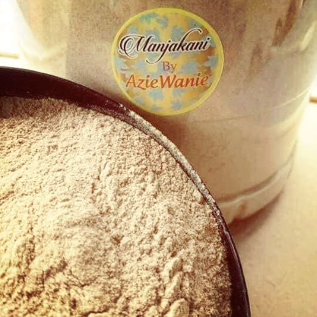 Serbuk/masker Manjakani Asli Gred A Iran 10 gram, 30 gram 100 gram ...