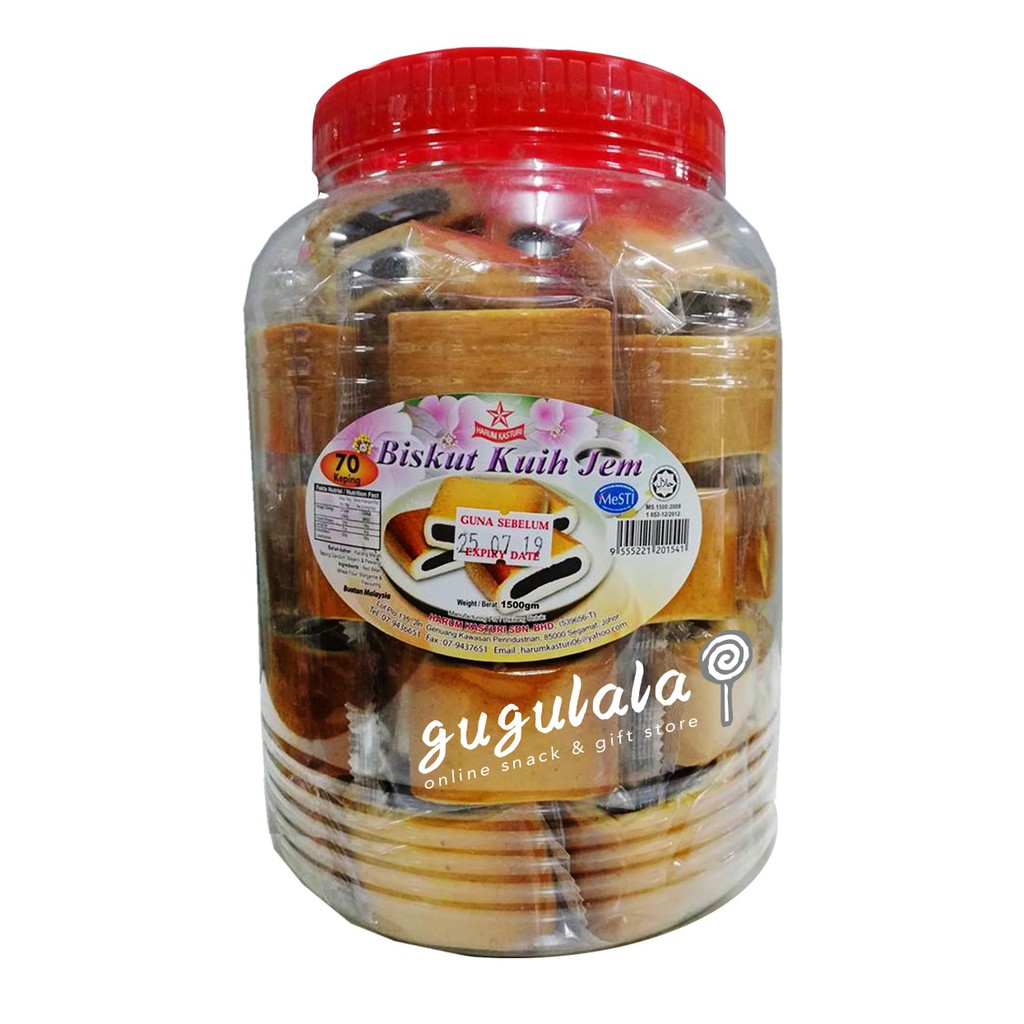 Biskut Kuih Red Bean Jem 70pcs | Shopee Malaysia