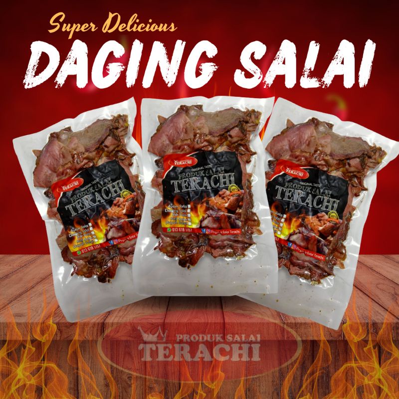 🔥🔥[ TERMURAH ] Daging Salai 100g | Shopee Malaysia