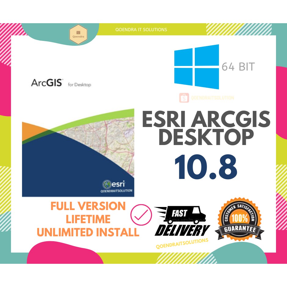 🔥 ESRI ArcGIS Desktop 10.8 | 𝐀𝐜𝐭𝐢𝐯𝐚𝐭𝐞𝐝 | Shopee Malaysia