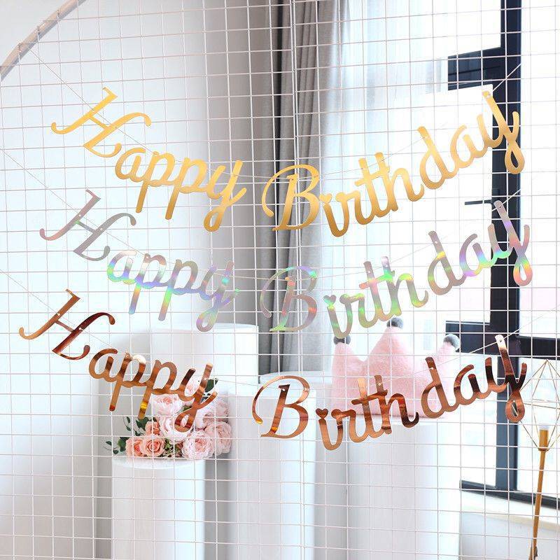 Happy Birthday String - Capital Letters | Shopee Malaysia