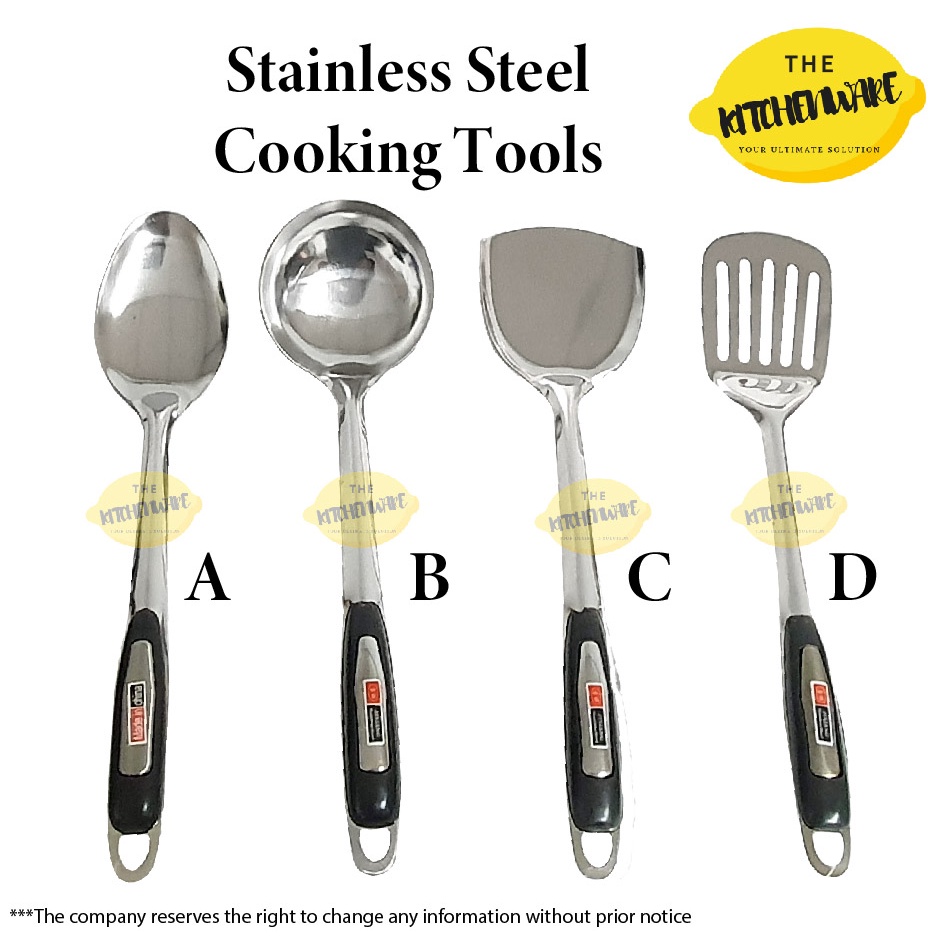Stainless Steel Cooking Tools/ Spatula/ Slotted Turner/ Turner/ Ladle ...