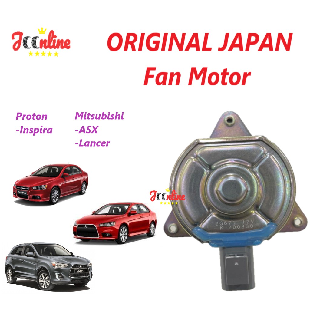 Original Japan Fan Motor -Mitsubishi ASX / Lancer & Proton Inspira ...