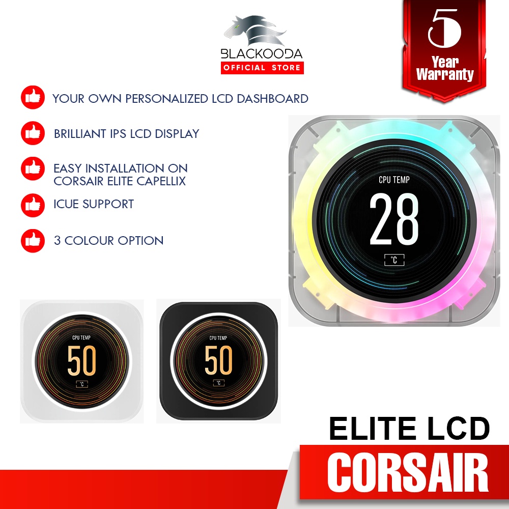Corsair ELITE LCD Display Upgrade Kit For Corsair Elite CAPELLIX ...