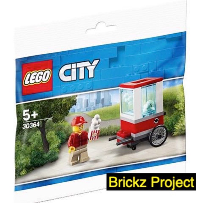 Lego CITY 30364 Popcorn Cart Polybag | Shopee Malaysia