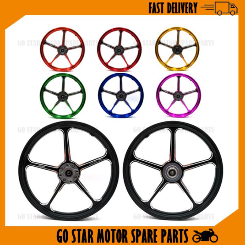 YAMAHA Y15ZR Y15 Y150 YSUKU TRC SPORT RIM FG505 CNC FORGING SPORTRIM ...