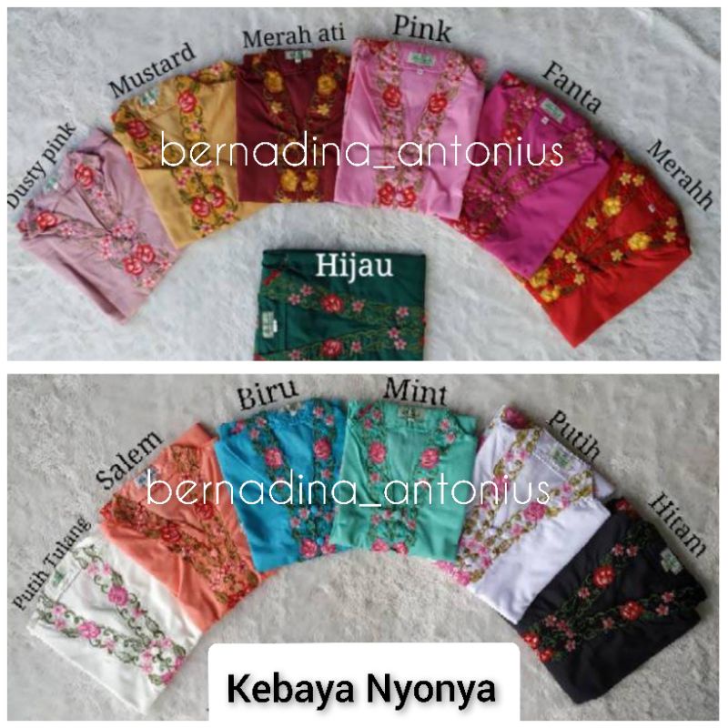 READY STOCK 🇲🇾 Kebaya Sulam Bunga TOP ONLY | Shopee Malaysia