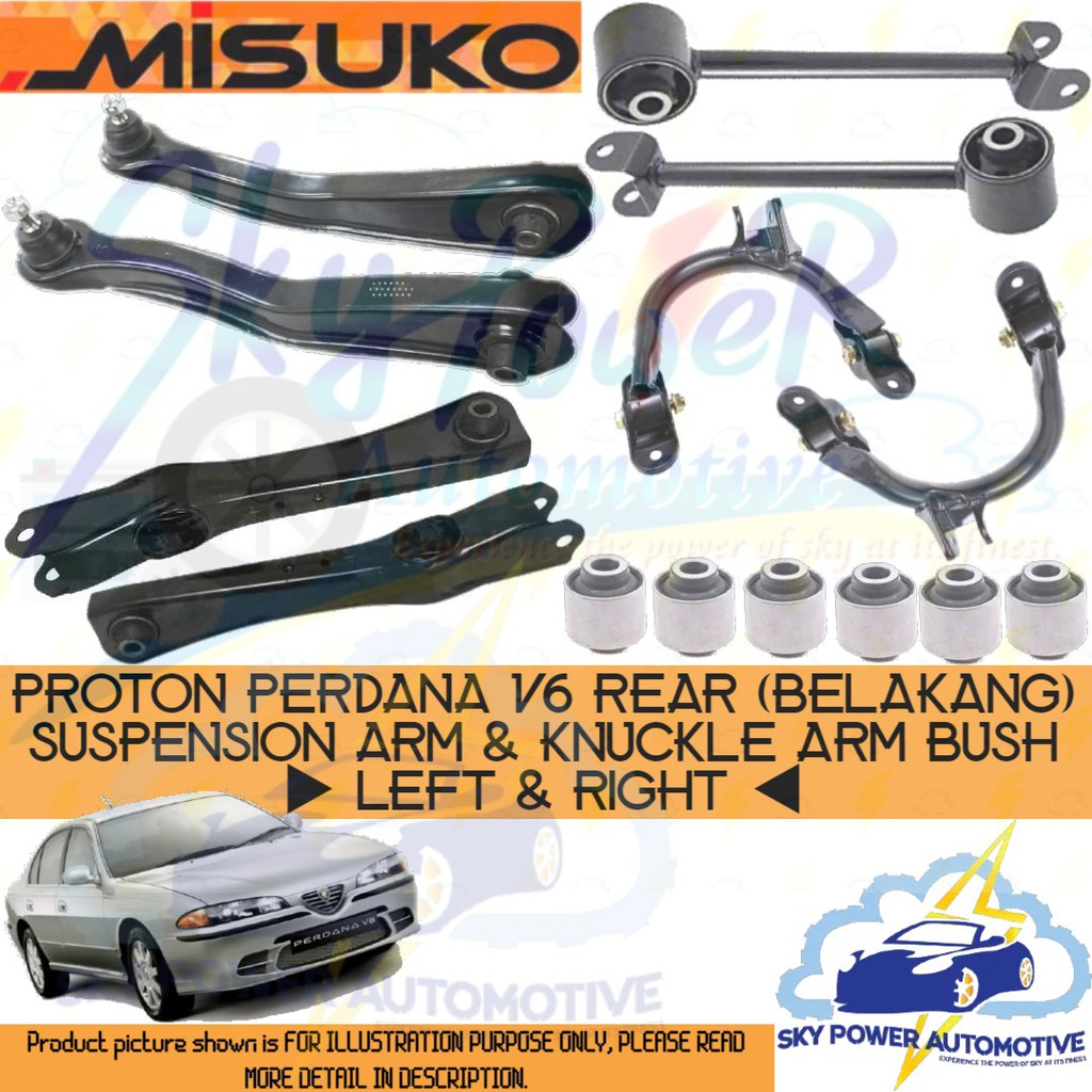 PROTON PERDANA V6 MISUKO SUSPENSION ARM / LOWER ARM / TRAILING ARM ...
