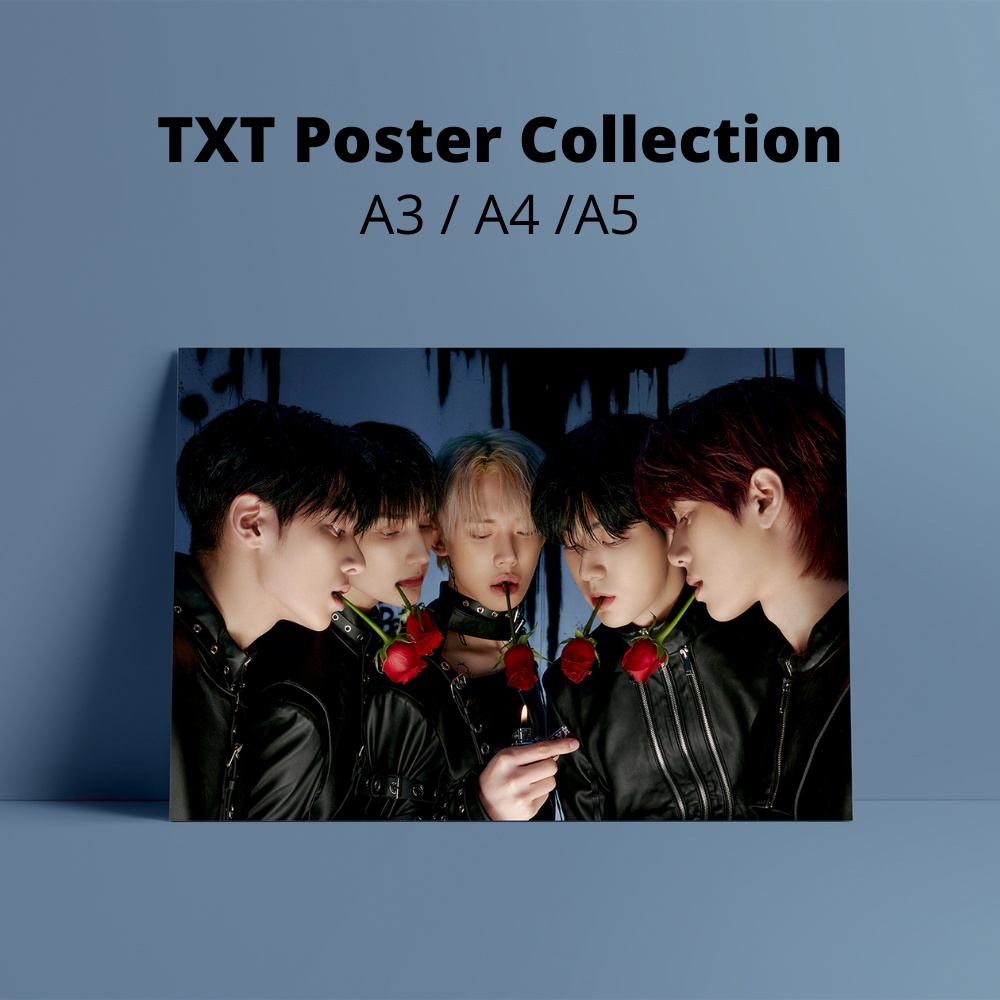 Poster TXT/TXT Poster Collection - kpop Poster | Shopee Malaysia