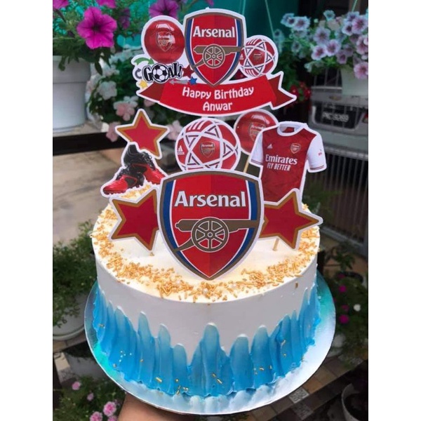 Manchester United cake topper and Request football theme | Shopee Malaysia