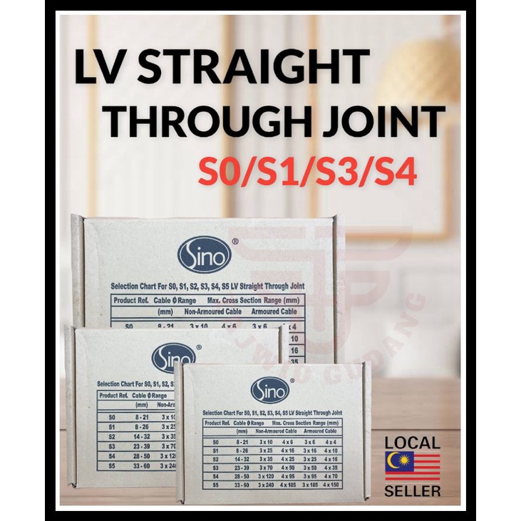 LV STRAIGHT JOINTS/SPONGY CAST RESIN STRAIGHT THOUGHT JOINTS SINO/KAPAL ...