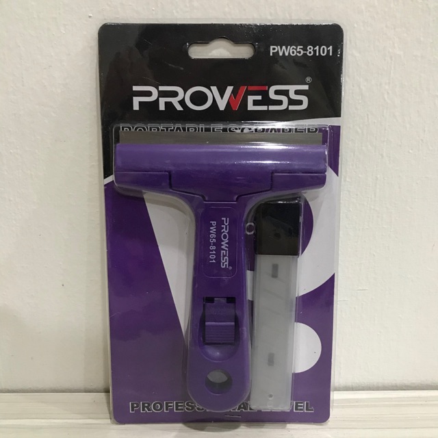 PW65-8101 PROWESS HIGH QUALITY PORTABLE SCRAPER (1Scraper&10Blade ...