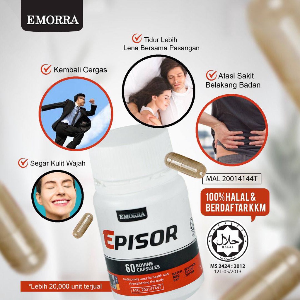 EPISOR FREE SHIPPING ORIGINAL HQ | Shopee Malaysia