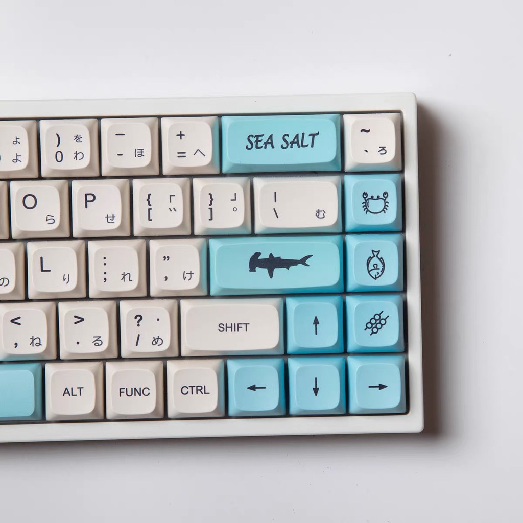 Sea Salt 138 Keys PBT Dye Sublimation XDA Profile Keycaps Set for ...
