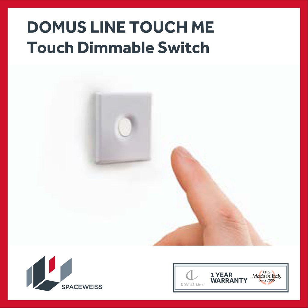 DOMUS LINE TOUCH ME, Touch Dimmable Switch | Shopee Malaysia