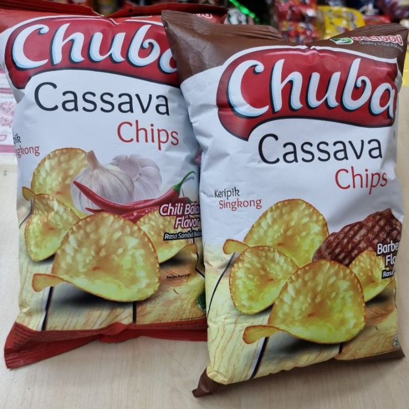 ‼️MUST TRY‼️ HALAL Chuba Cassava Chips Chili Balado 140g / Chuba ...