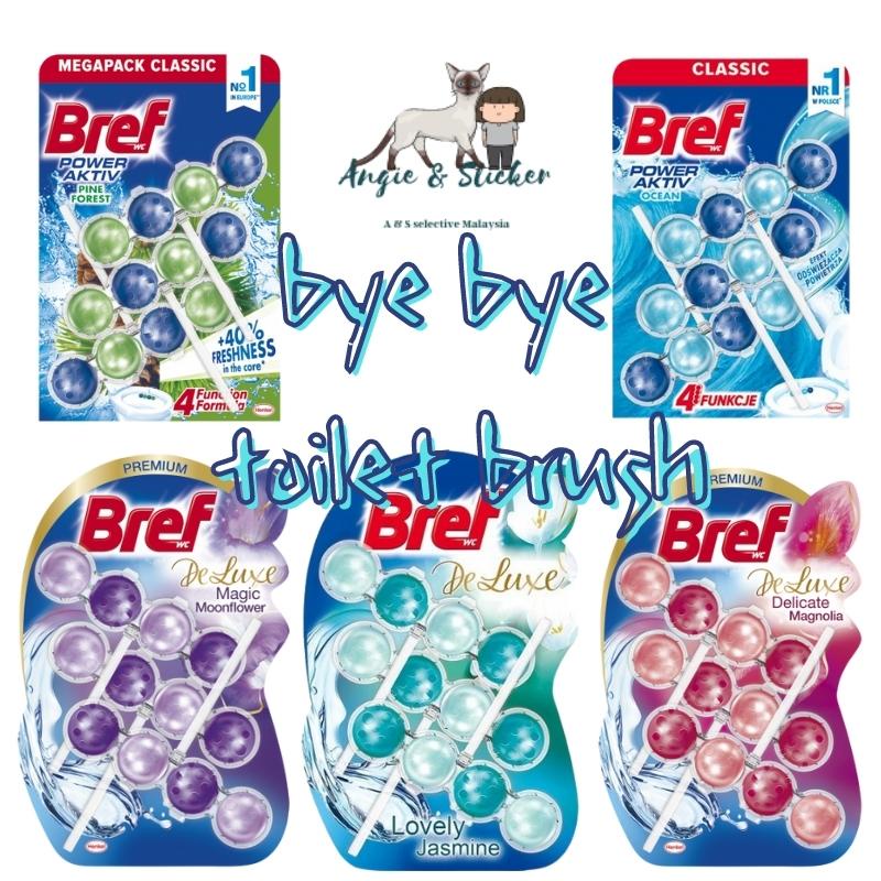 [StockM]Bref Bola Gantung Tandas~Bref 洁厕球~Bref Toilet Care Rim Block强效除 ...
