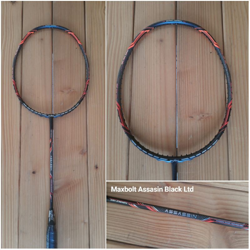 Maxbolt Assassin Black Limited Edition Badminton Racket | Shopee Malaysia