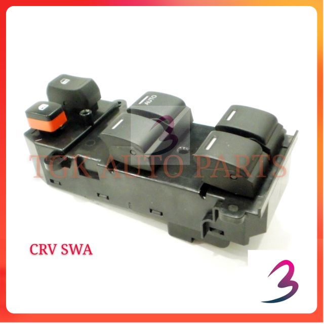 HONDA CRV SWA POWER WINDOW SWITCH MAIN (DRIVER SIDE) | Shopee Malaysia