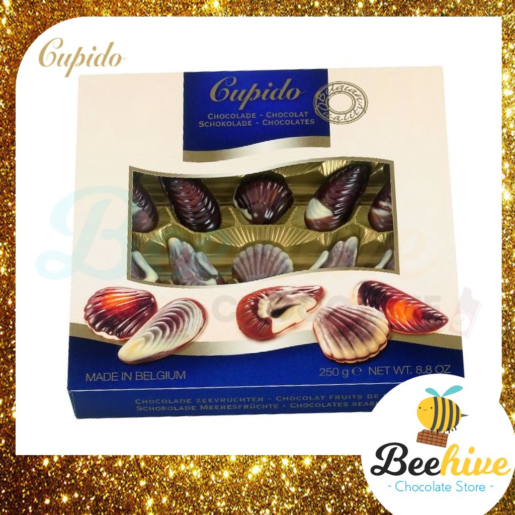 Cupido Seashells Hazelnut Chocolate 250g | Shopee Malaysia