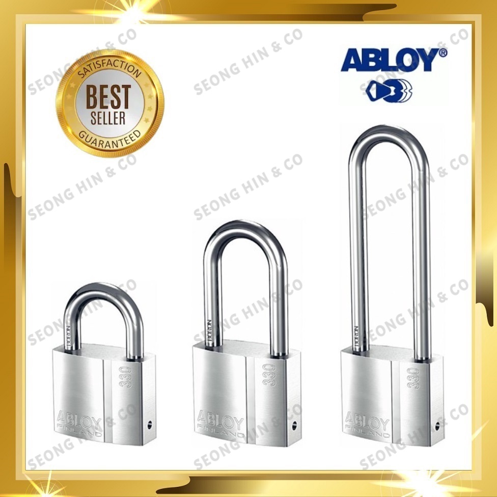 ABLOY GENUINE PL330/25 48MM MEDIUM STRENGHT BRASS PADLOCK (FINLAND) PL330/50 PL330/100 PL330 ...