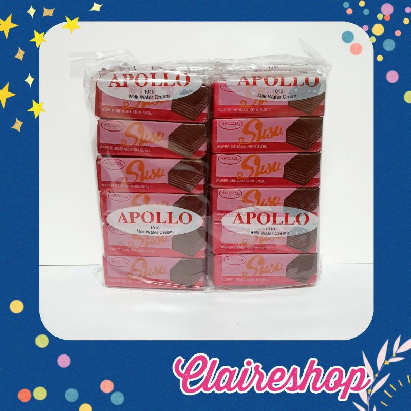 MERAH Apollo wafer red / apollo wafer malaysia | Shopee Malaysia