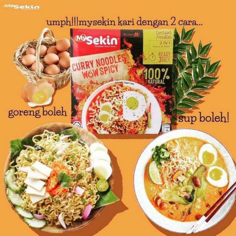 [PROMOSI] Mee Kari 2 Cara ( 4pek ) | Shopee Malaysia