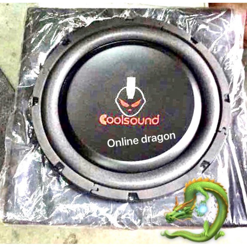 12” INCH 4X4 COOLSOUND WOOFER 800 WATTS DOUBLE COIL SINGLE THIN MAGNET ...