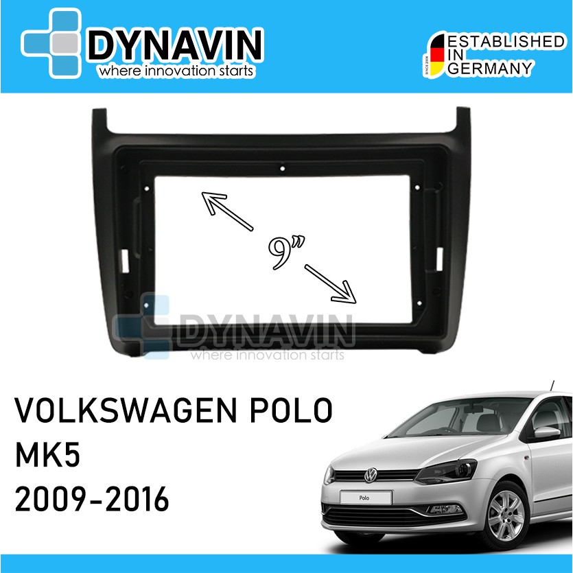 Android Player Casing For VOLKSWAGEN POLO MK5 2009 2010 2011 2012 2013 ...