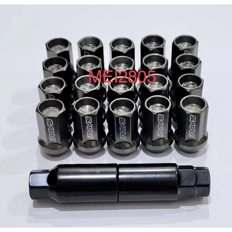 (42mm/32mm) Japan Standard Racing Lock & Nut M12xP1.5 Wheel Nut Sport ...