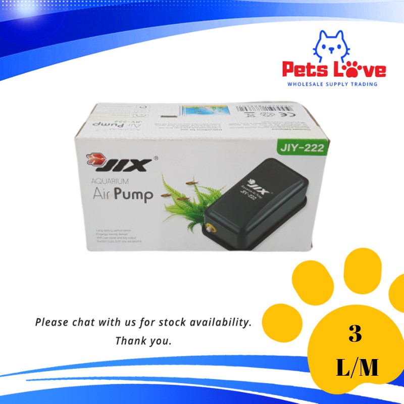 AB0764 JIX 222 AIR PUMP 3W (AP8034) | Shopee Malaysia