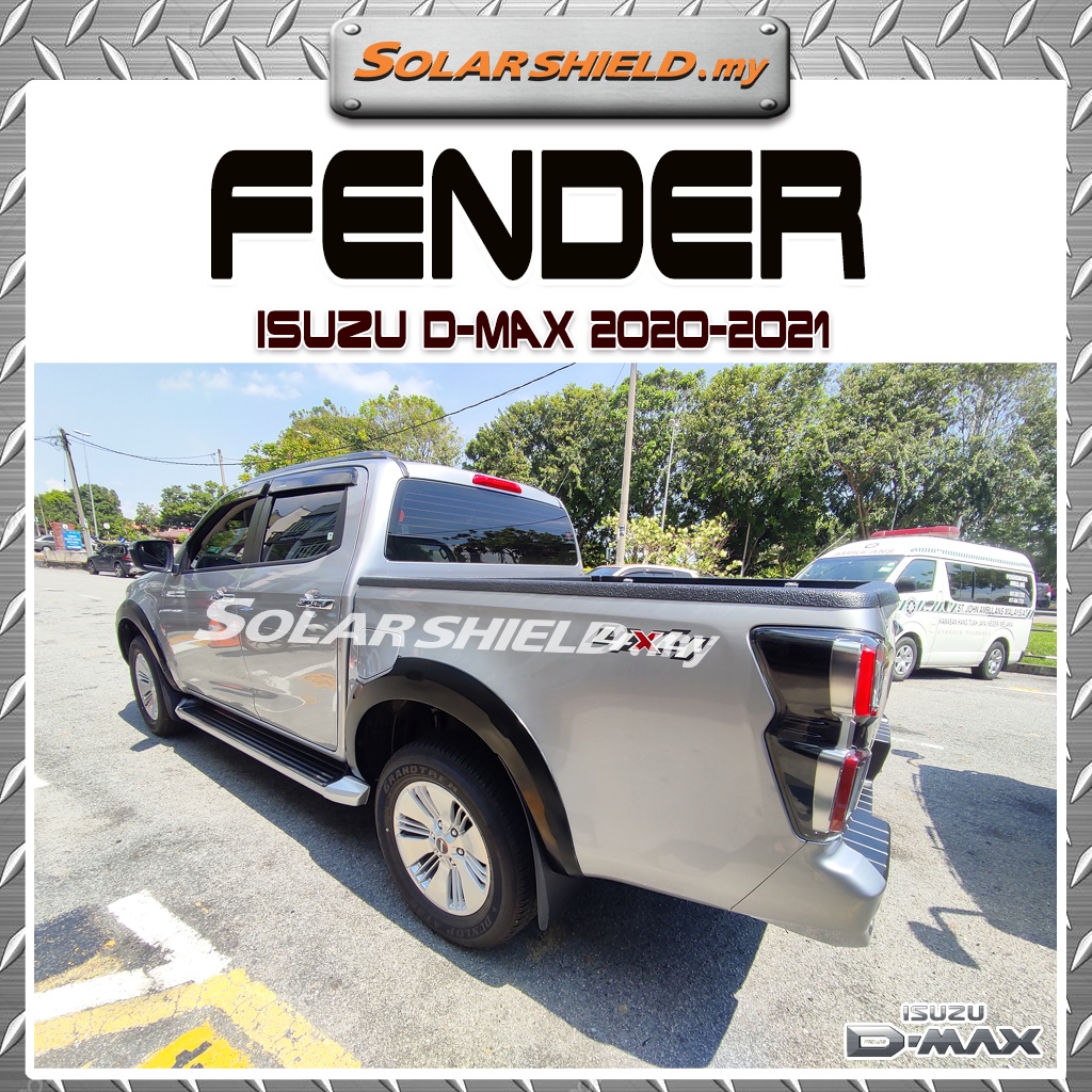 Isuzu Dmax D-Max 2021 OEM PP Side Fender Arch Flares Flare 4x4 Dmax ...