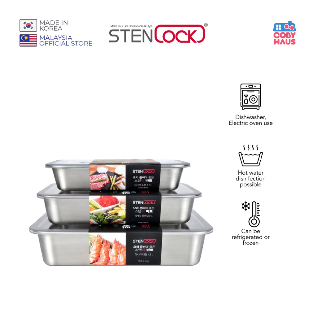 STENLOCK Rectangle Vat Tray | Shopee Malaysia