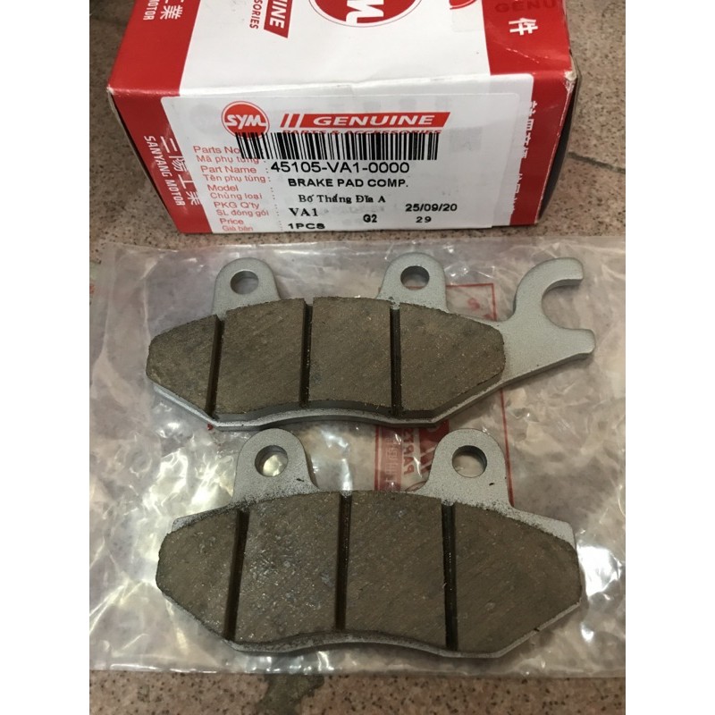 SYM BONUS MMC FRONT DISC PAD 100% ORIGINAL 45105-VA1-0000 | Shopee Malaysia
