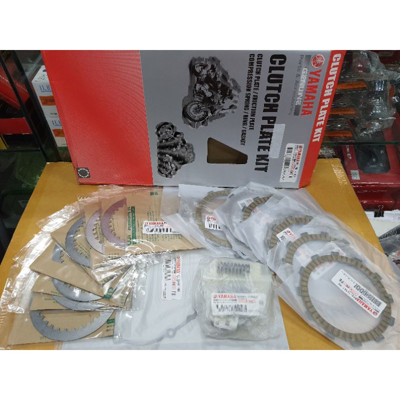 CLUTCH PLATE KIT YAMAHA R1/R6/MT07/MT09/XV1300/XT1200/XV650/TMAX530/FZ1 ...