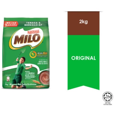 Nestle MILO ACTIV-GO Refill Pack 2KG (Expired 2024) | Shopee Malaysia