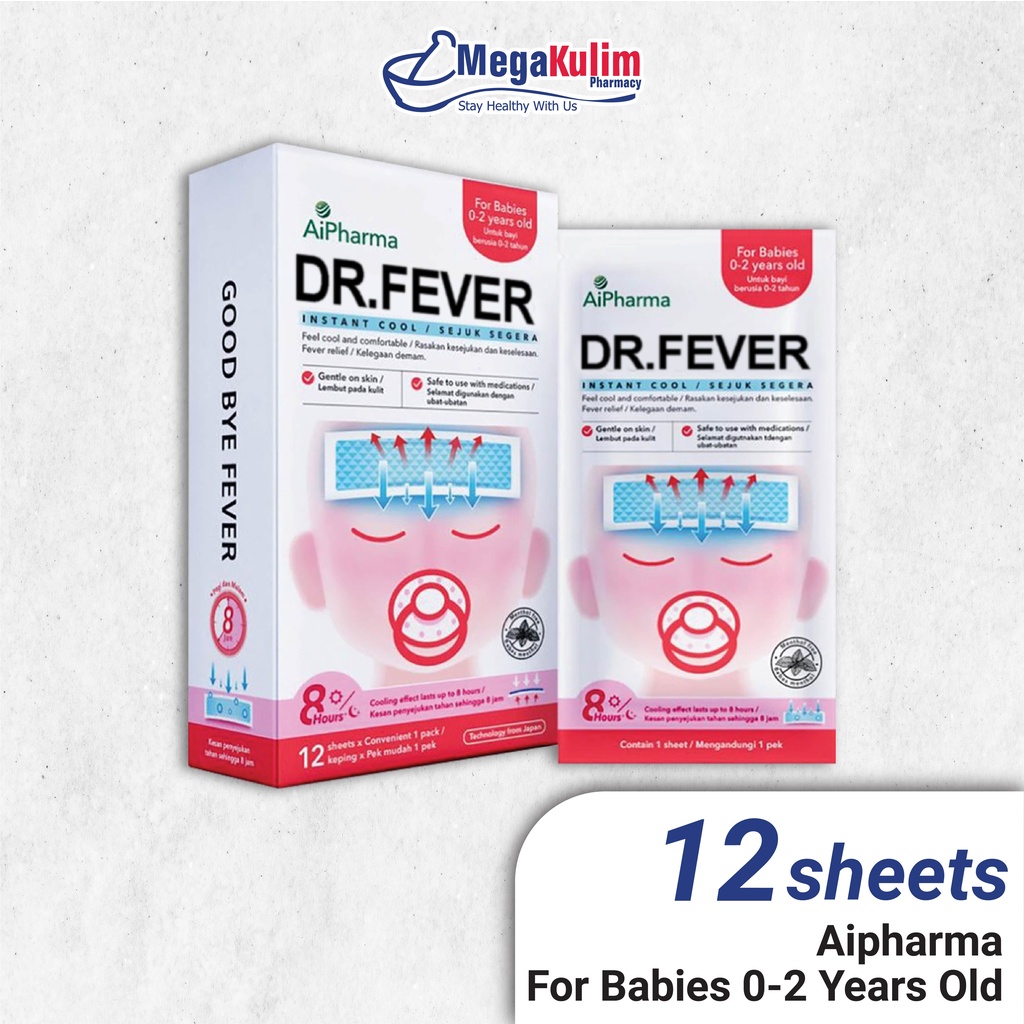 Dr. Fever 12 Sheets (Baby / Children / Adult) | Shopee Malaysia