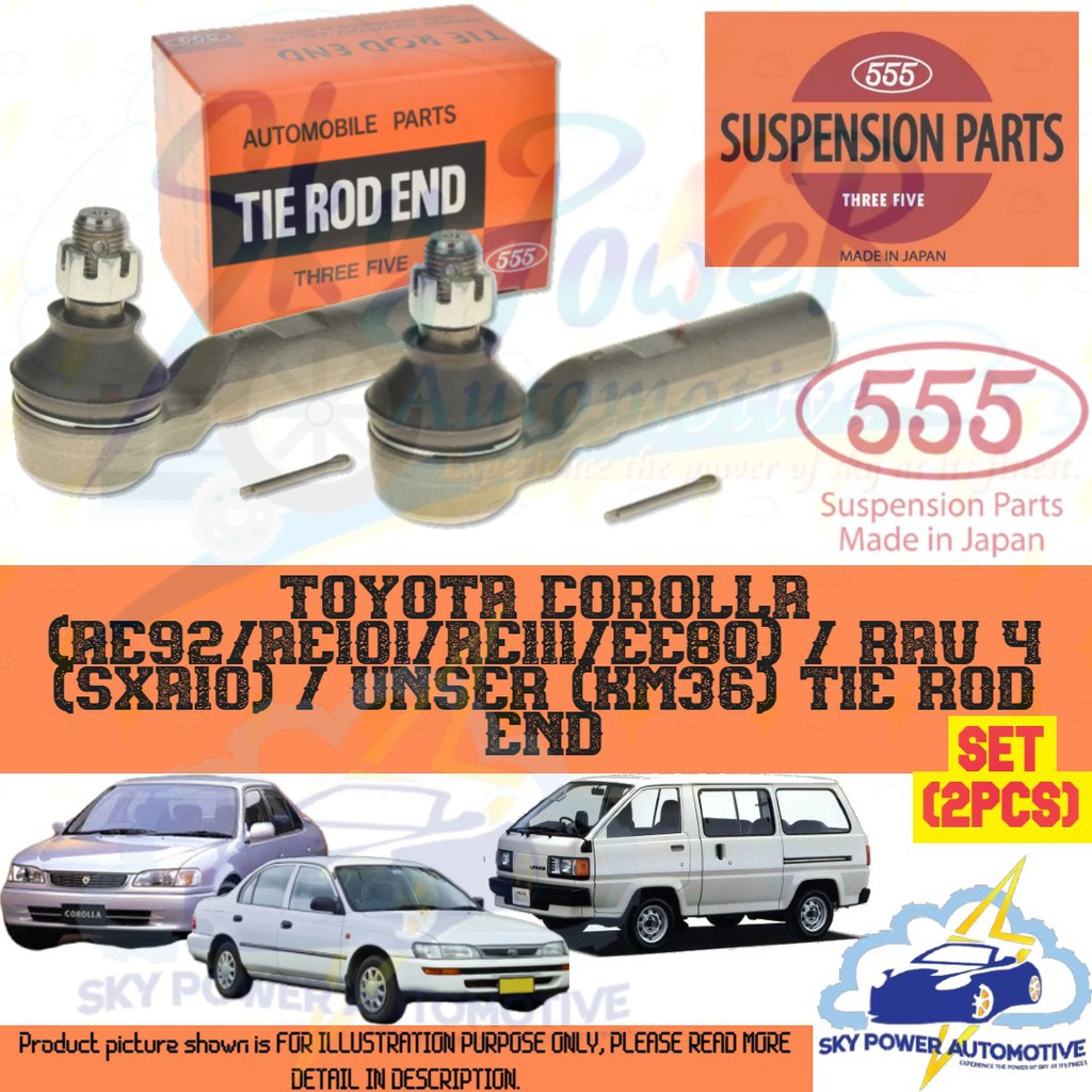 TOYOTA COROLLA (AE92/AE101/AE111/EE80) / RAV 4 (SXA10) / UNSER (KM36 ...