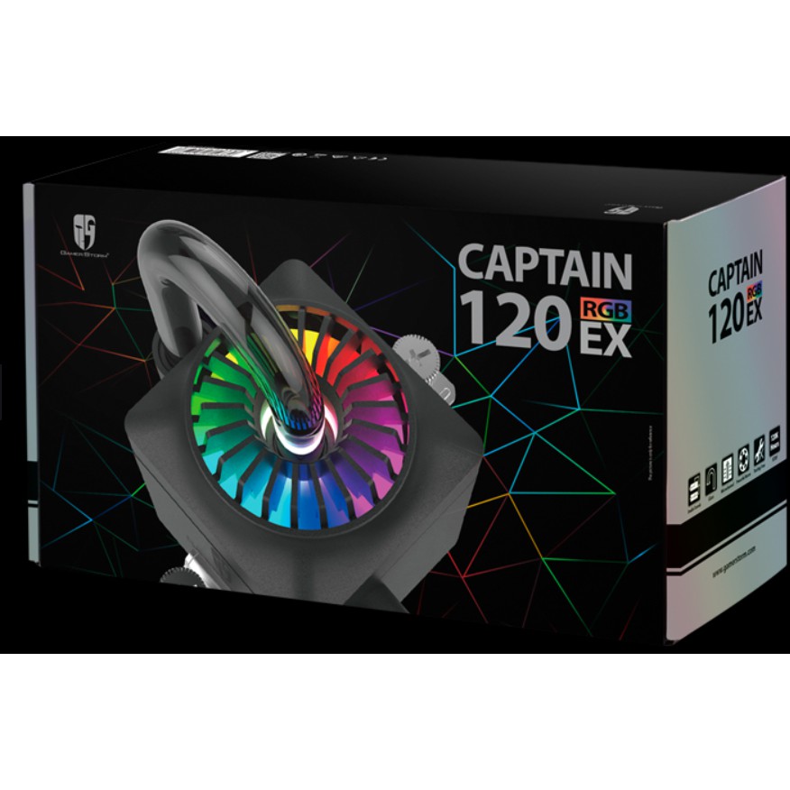 Deepcool Captain 120 EX AIO RGB Watercooling | Shopee Malaysia