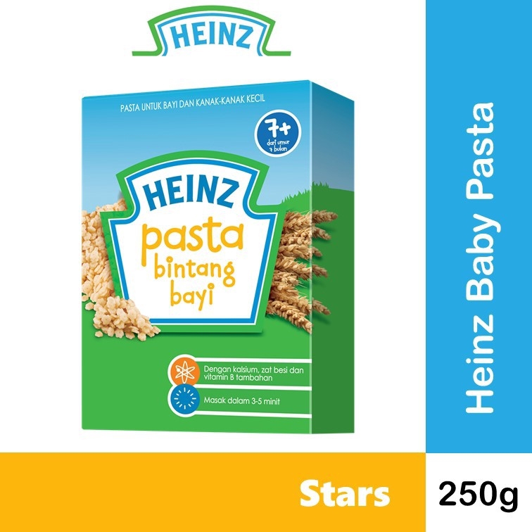 Heinz Baby Pasta Stars (250g) | Shopee Malaysia